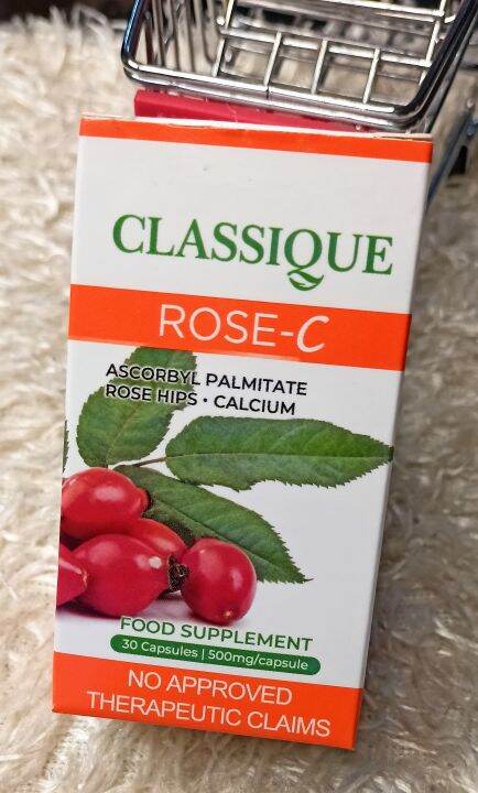CLASSIQUE ROSE-C 30capsules - 500mg/capsule | Lazada PH
