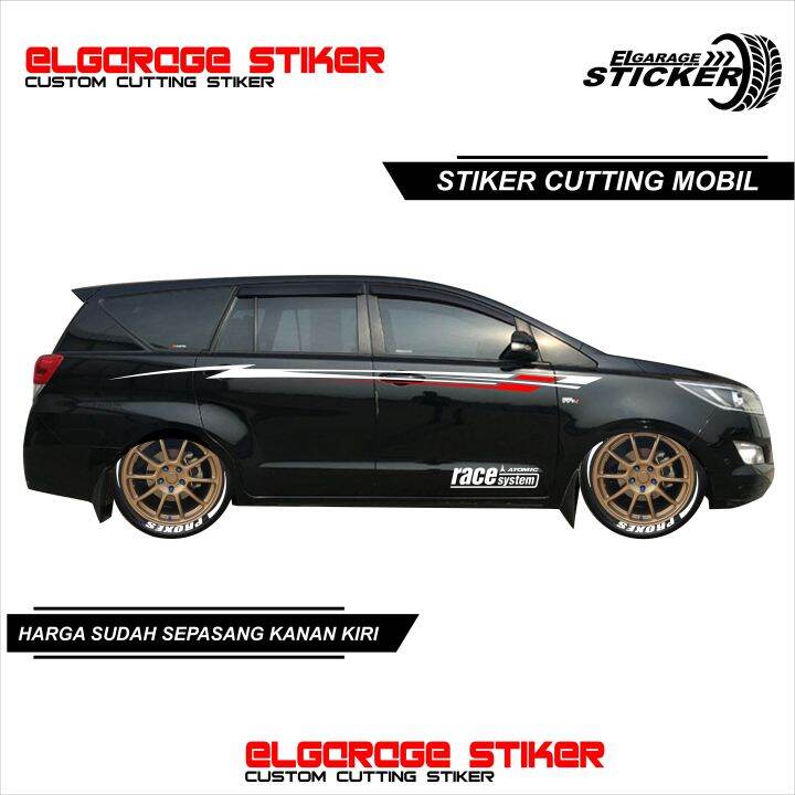 Stiker mobil toyota innova cutting stiker list body innova stiker ...