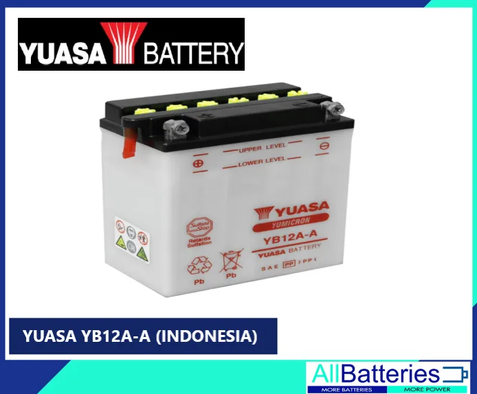 YUASA YB12A-A (INDONESIA) | Lazada PH