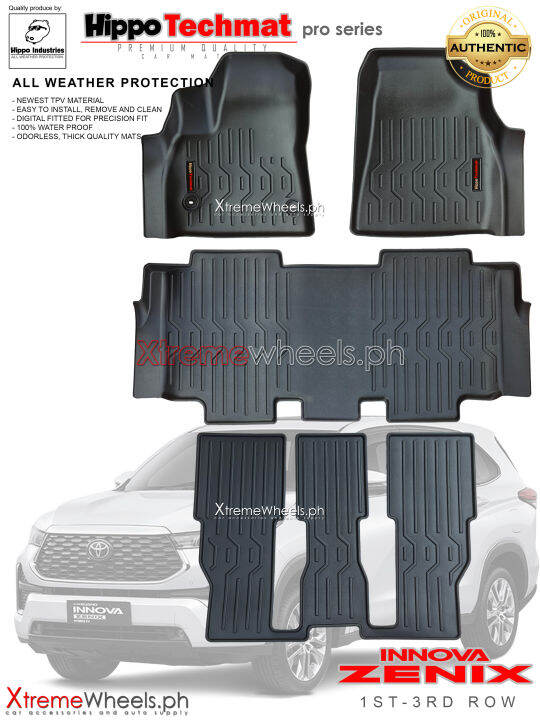 Toyota Zenix 2023-2024 1st-3rd row Pro Serries Hippo Techmat Thailand ...