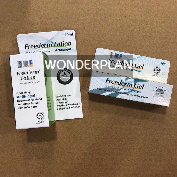 Wonder Plan Winwa Freederm Lotion 30ml | Freederm Gel 10g (Terbinafine ...