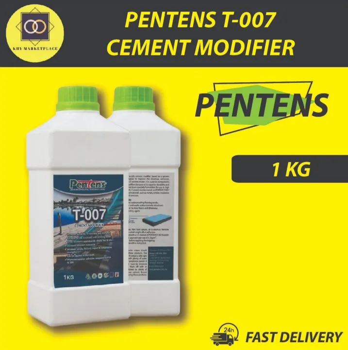 PENTENS T-007 1 KG Cement Modifier Pentens Waterproofing Primer WP ...