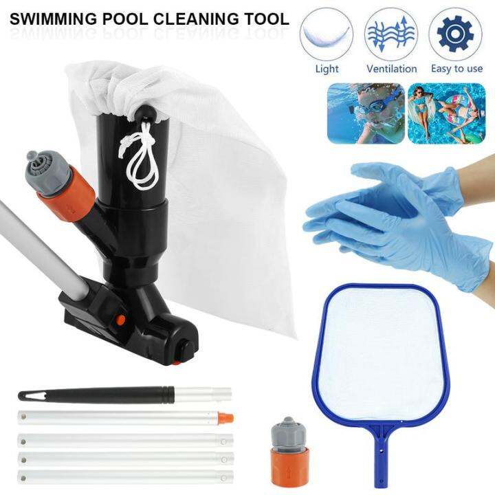 Pool Cleaning Kit Portable Pool Cleaning Kit Humanized Vacuum Cleaner ...