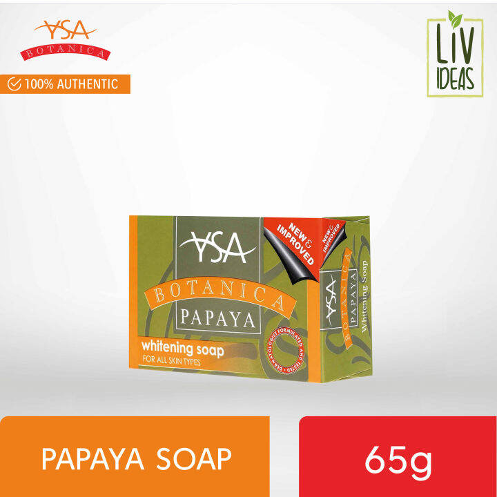 YSA Botanica Papaya Soap 65g | Lazada PH