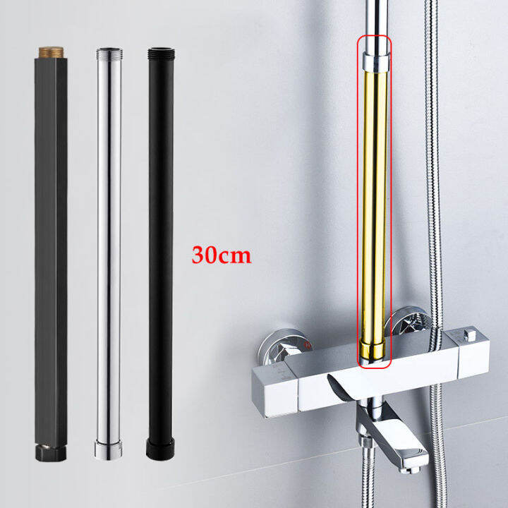 Shower shower extension pipe connection stainless steel shower 6-point ...