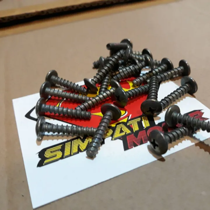 Baut Skrup Cacing Box Filter Honda Yamaha Suzuki Ulir 5x25 | Lazada ...