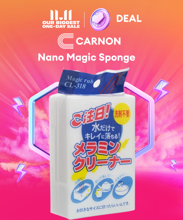 Magic Sponge Span Magik Melami Foam Cleaner Eraser Multipurpose Foam ...