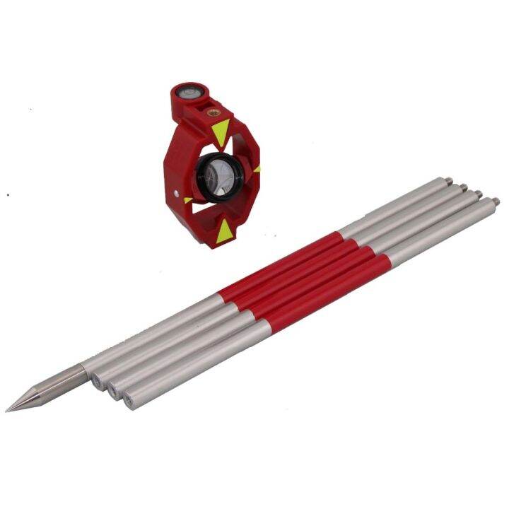 TZT MALL Mini Optical Prism With 4 Poles For Topcon Sokkia Trimble ...