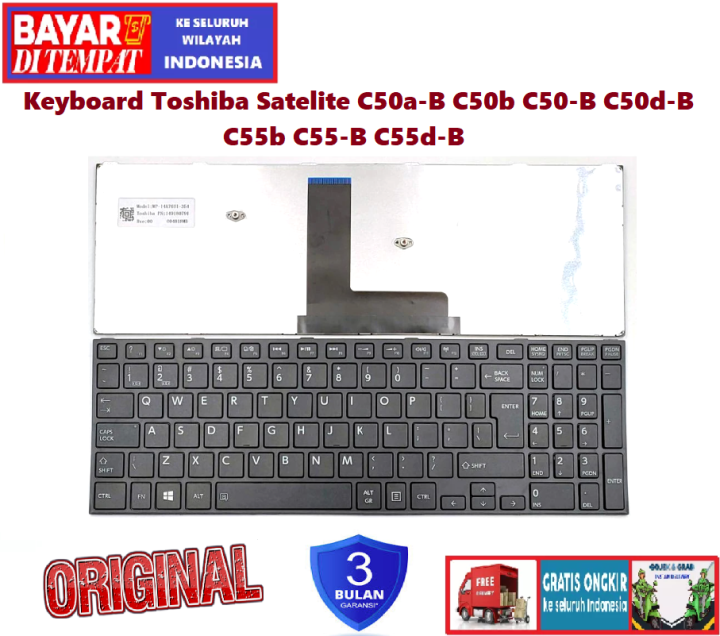 Keyboard Toshiba Satelite C50a-B C50b C50-B C50d-B C55b C55-B C55d-B ...