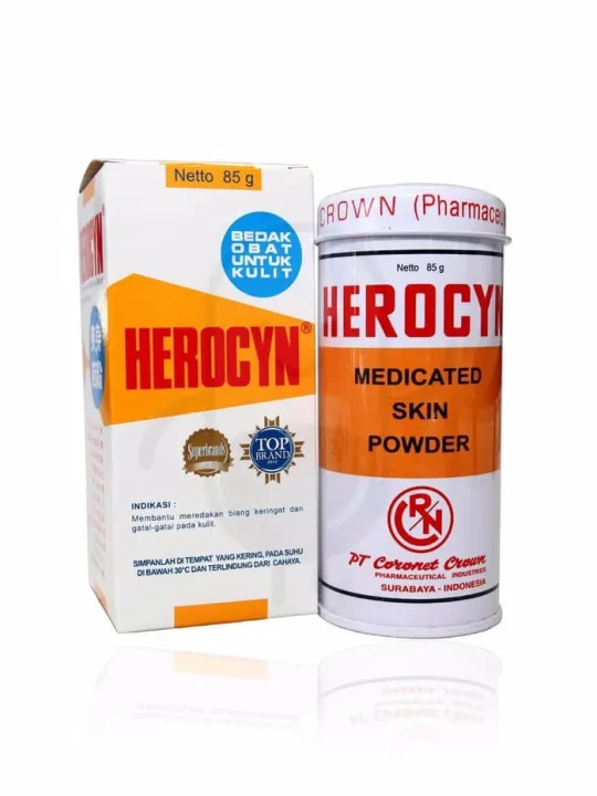 Bedak HEROCYN 85 g | Lazada Indonesia