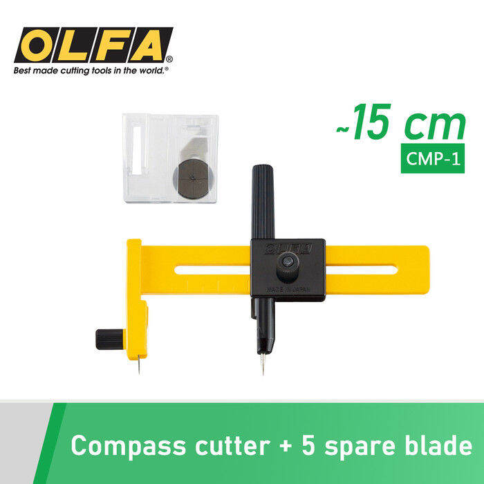 Compass Circle Cutter Memotong Lingkaran bulat CMP-1 OLFA JAPAN | Lazada Indonesia