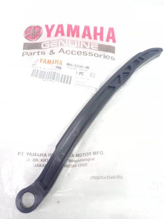 R15 R155 VVA V3 GUIDE STOPPER 2 UPPER ORIGINAL100%YAMAHA TENSIONER KAYU ...