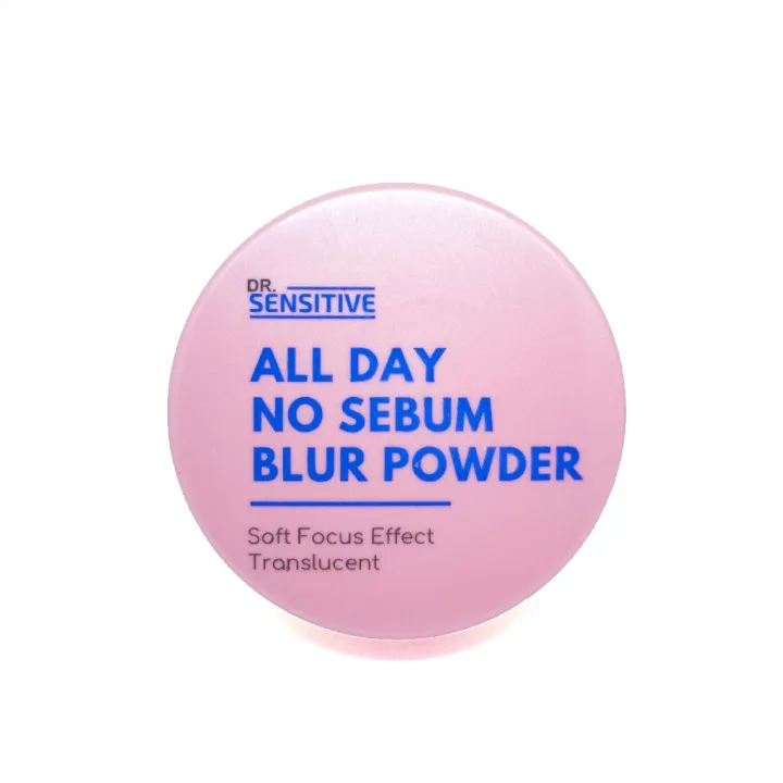 Natural anti-perspiration Dr. Sensitive All Day No Sebum Blue Powder ...