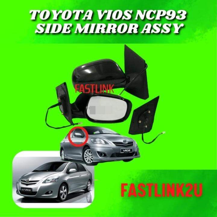 Toyota Vios Ncp93 2008 Side Mirror Assy Cermin Autoflip 5 Wire | Lazada