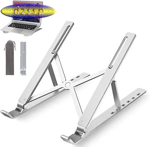 Foldable Portable Laptop Stand, ABS Plastic Laptop Riser with 7 Levels ...