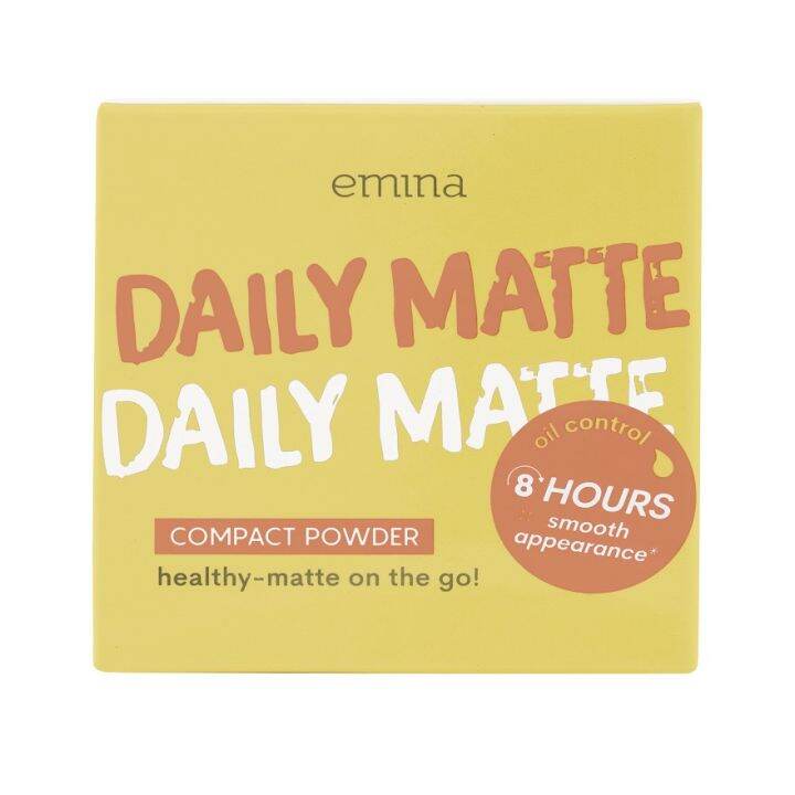 emina Daily Matte Compact Powder 01 Light 11 g | Lazada