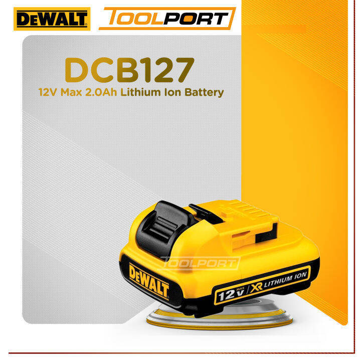 DeWalt DCB127 12V Max 2.0Ah Lithium-Ion Battery [ TOOLPORT ] | Lazada PH