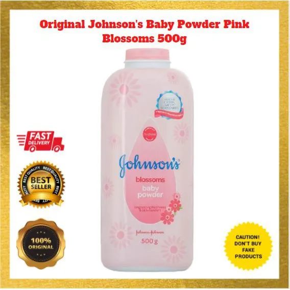 Original Johnson's Baby Powder Pink Blossoms 500g | Lazada PH