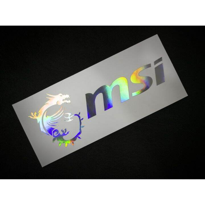MSI Logo PC Gamer / Enthusiast decal | Lazada PH