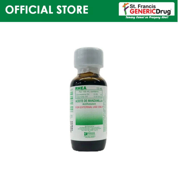 Rhea Aceite De Manzanilla 15mL | Lazada PH