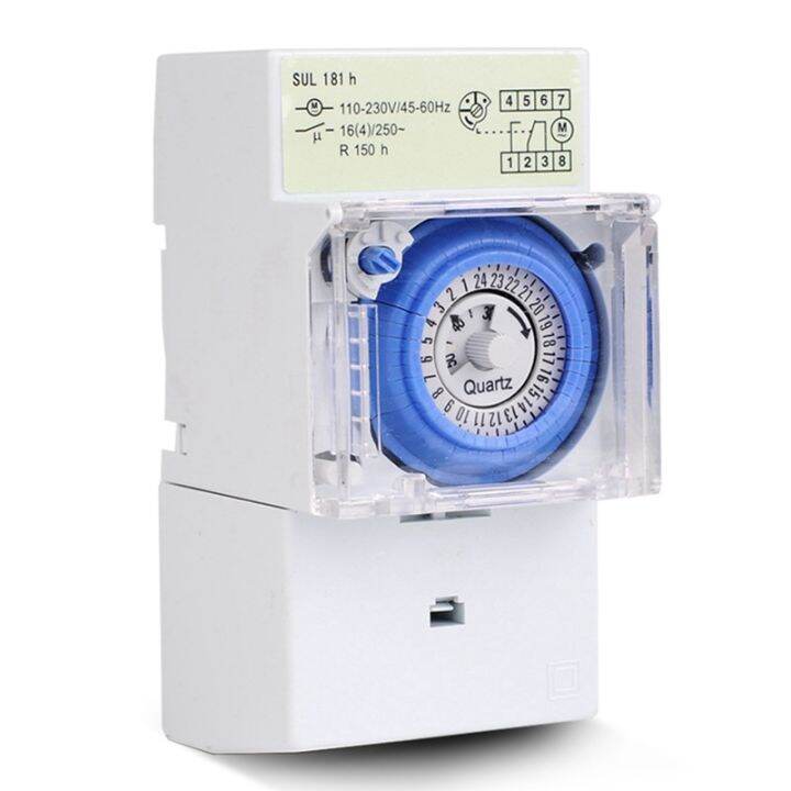 SINOTIMER SUL181H 24 Hours Mechanical Timer Timer Switch Industrial ...