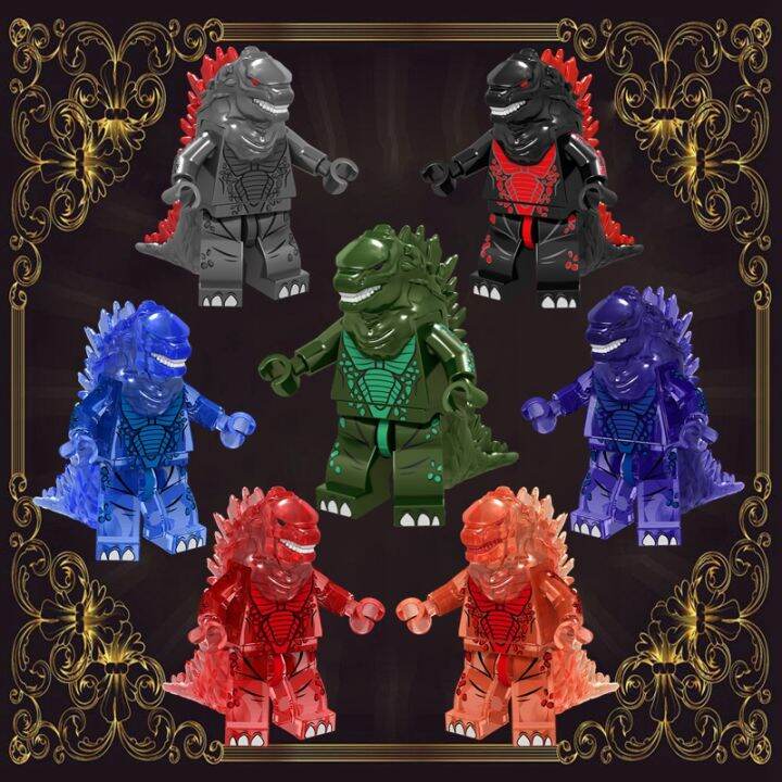Godzilla Gojira TV Movie Minifigures Bricks Birthday Gift Education ...