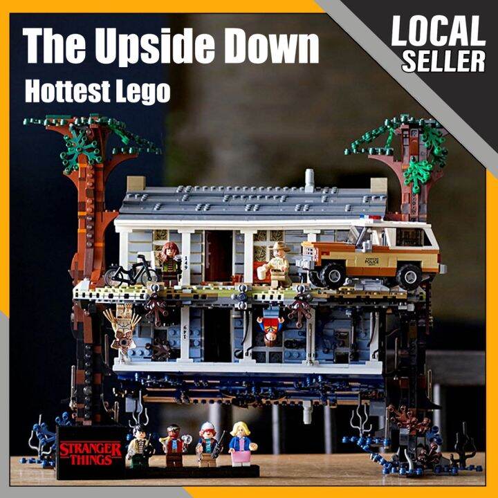 Stranger Things Upside Down Building Building Blocks Model Collection ...