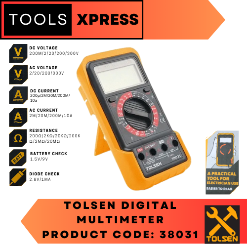 TOLSEN Digital Multimeter [38031] | Lazada PH