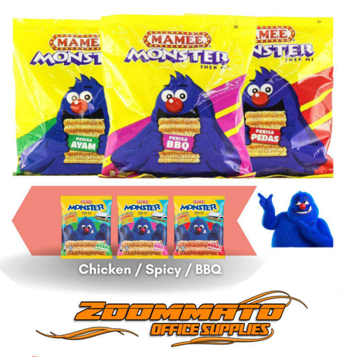 MAMEE MONSTER NOODLE SNACKS ( 25G X 30PKT ) | Lazada