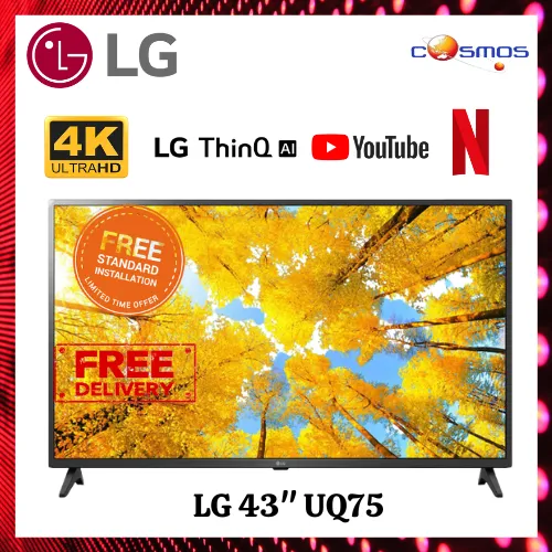 [INSTALLATION] LG 43 inch UQ75 Series 4K Smart UHD TV with AI ThinQ ...