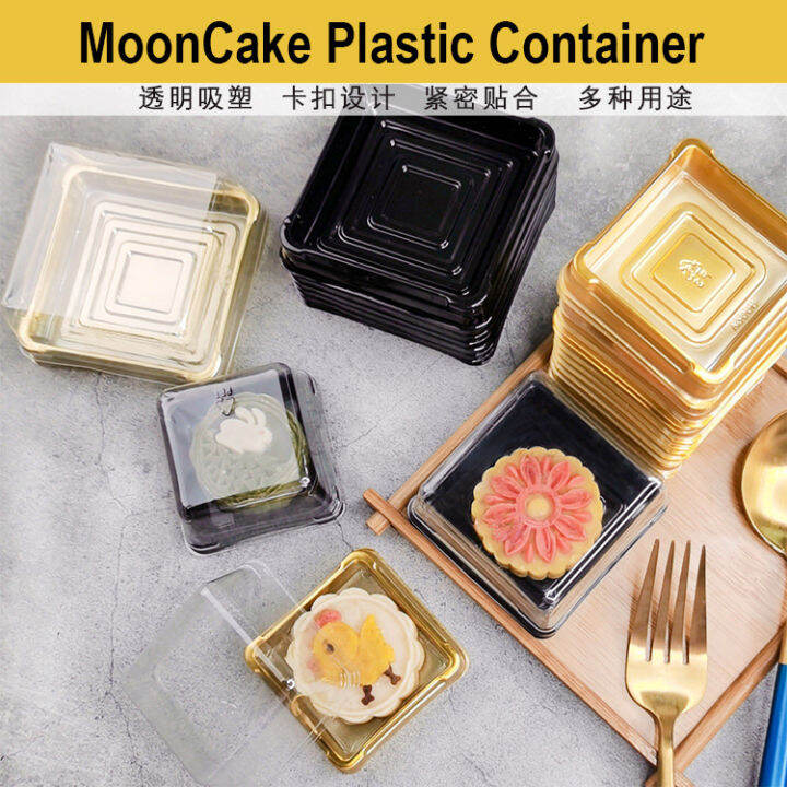 MoonCake plastic container Plastic Food Tray / Dessert PVC / Mooncake ...