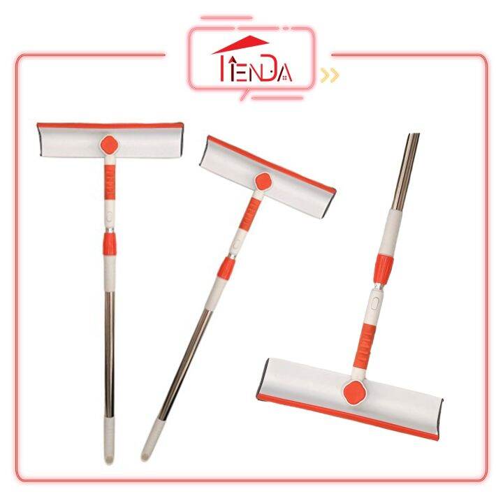 Multipurpose Window Cleaning Tools 2 In 1 Adjustable Llass Wiper/Alat ...