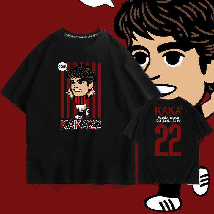 David's Design Kaka 22เสื้อยืดแขนสั้นชายหญิงฤดูร้อนเยาวชนฟุตบอลกีฬาไหล่ ...