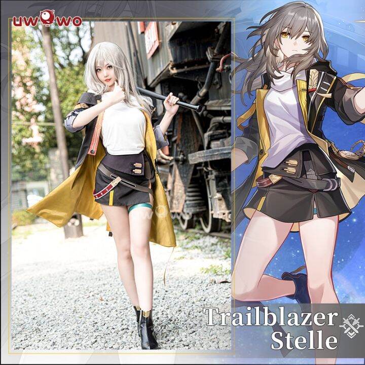 UWOWO Stelle Female Cosplay Costume Honkai Star Rail Trailblazer HSR ...