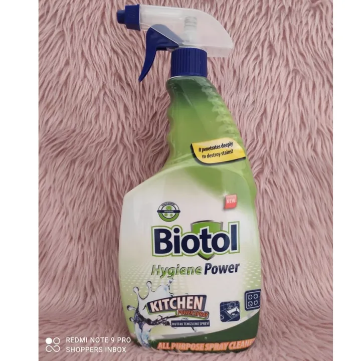 Biotol Hygiene Power Kitchen/Bathroom Power Spray All Purpose Cleaner ...
