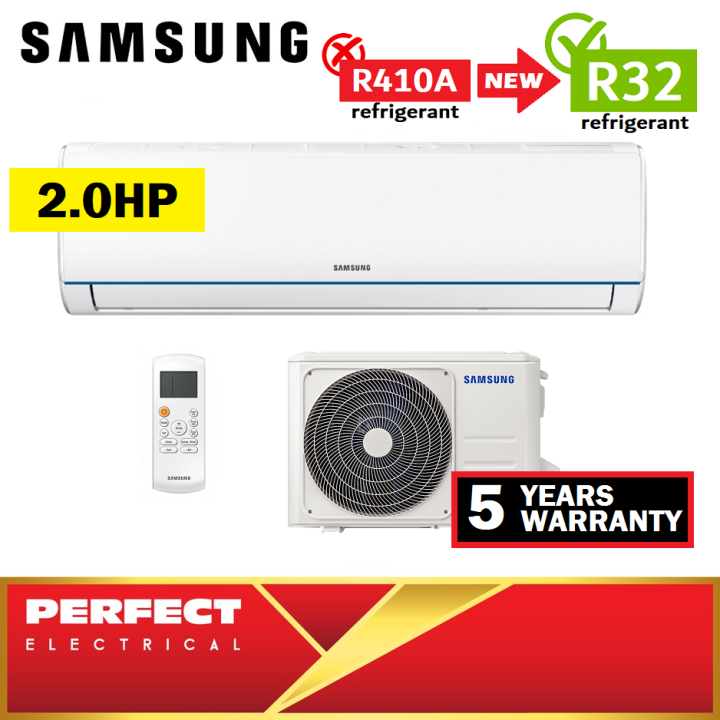 Samsung 2.0HP Aircond S-ESSENTIAL R32 Air Conditioner AR18TGHQABUNME ...
