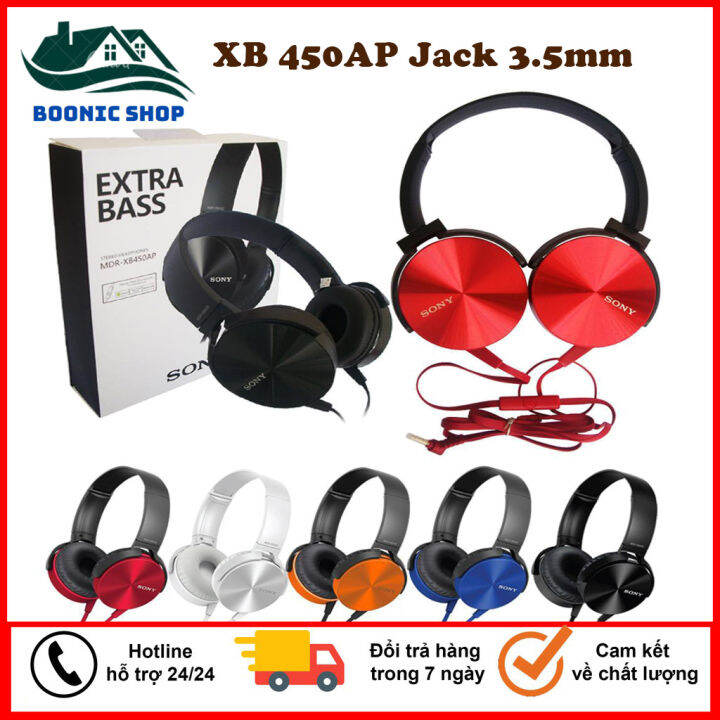 Tai Nghe Chụp Tai Sony Có Dây - Sony EX450 Jack 3.5mm - Tai Nghe Chụp Tai Sony Dùng Dây - Có ...
