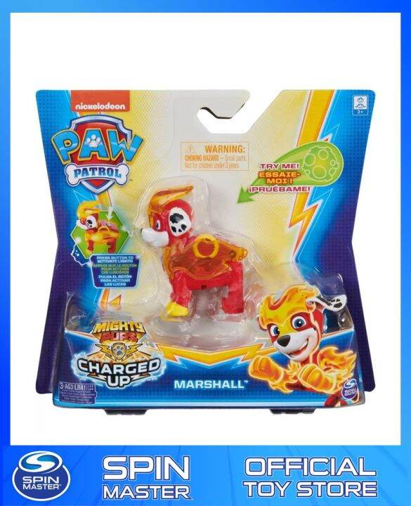 [Original] Paw Patrol Mighty Pups Charged Up Hero Pup Super Charged ...
