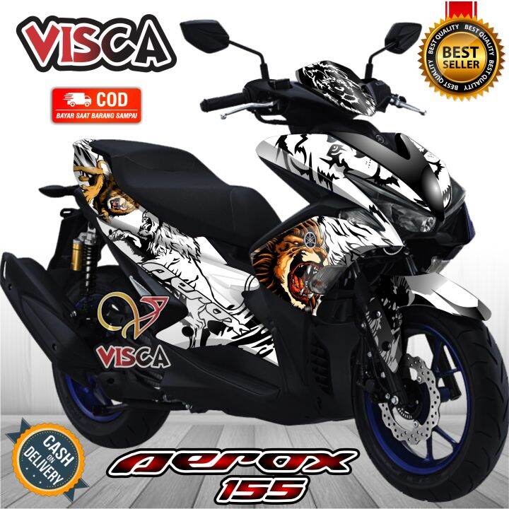 Decal Aerox 155 Old Full Body Stiker Aerox 155 Old Keren Striping Aerox ...