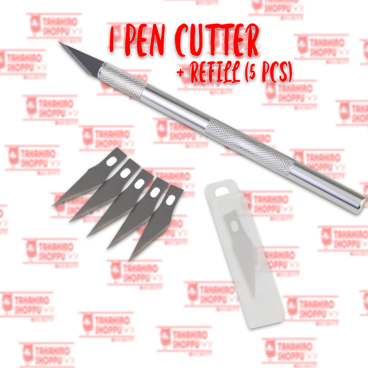 Cutter Pen Atau Cutter Pulpen Untuk Stiker, Kertas, Ukir Dll | Lazada ...