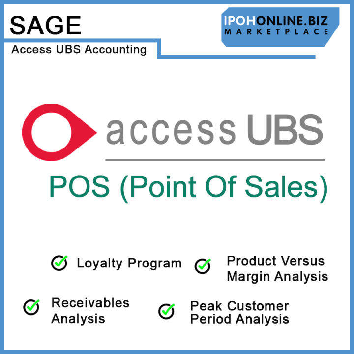 Access UBS POS Formerly (Sage UBS) | Ipohonline | Lazada