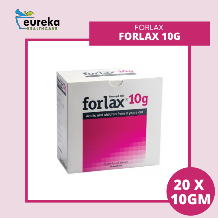 FORLAX 10G X 20'S - BOX | Lazada