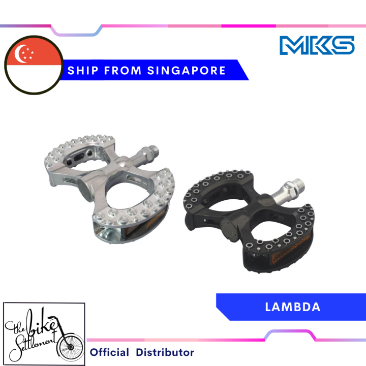 MKS Lambda double-sided platform Bicycle Pedal | Lazada Singapore