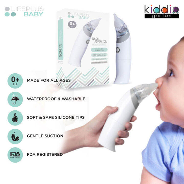 Lifeplus Baby Nasal Aspirator Battery Operated (0m+) Made in Taiwan ...