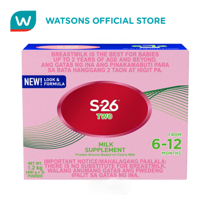 S26 TWO Milk Supplement for 6-12 Months 1.2kg | Lazada PH