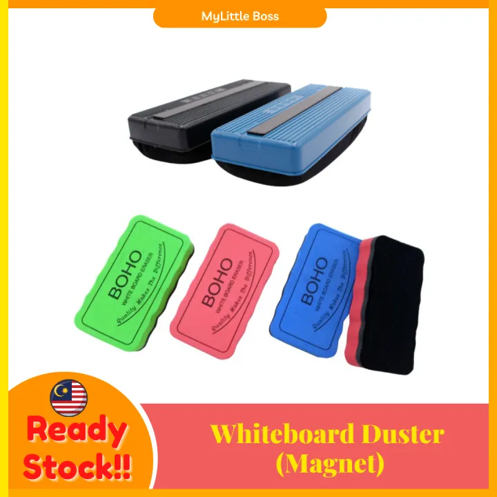Whiteboard Duster with Magnetic ( Random Colour ) | Lazada
