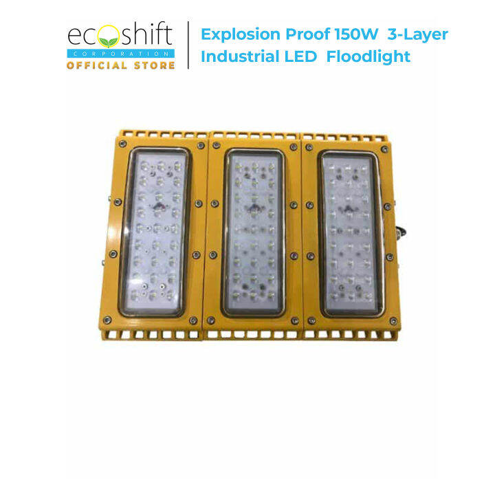 EcoShift | Explosion Proof 150W 3-Layer Industrial LED Flood Light ...