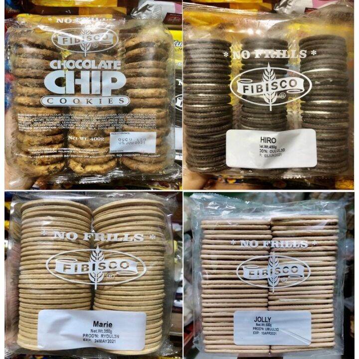FIBISCO CHOCOCHIPS/HiRO/JOLLY/MARIE! | Lazada PH