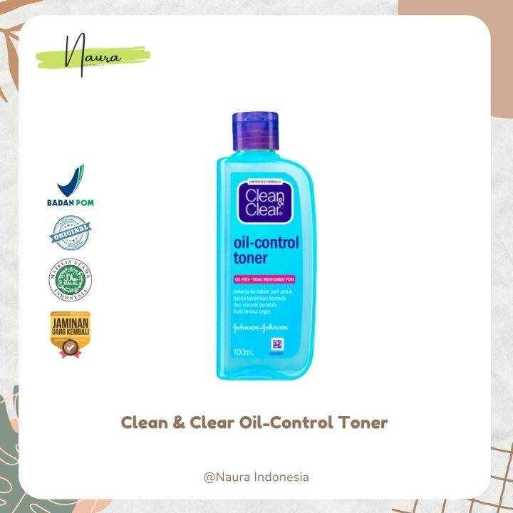 Clean & Clear Oil Control Toner - 100ml | Lazada Indonesia