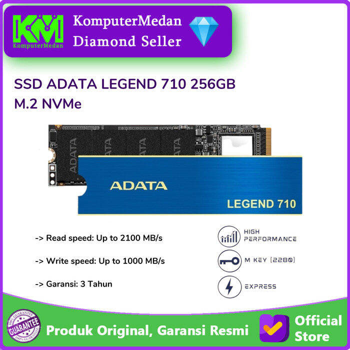 SSD ADATA LEGEND 710 256GB M.2 NVMe | Lazada Indonesia